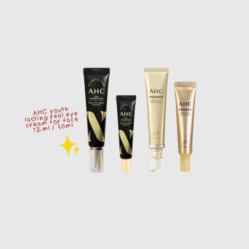 (พร้อมส่ง⚡️ของแท้100%) AHC youth lasting real eye cream for face 12ml / 30ml [season10] | Shopee ...
