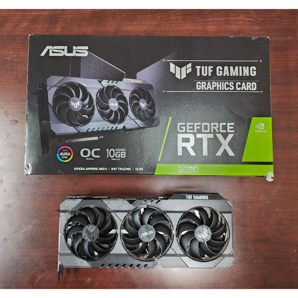 Non LHR ASUS GeForce RTX 3080 OC Edition 10GB GDDR6X TUF Gaming ...