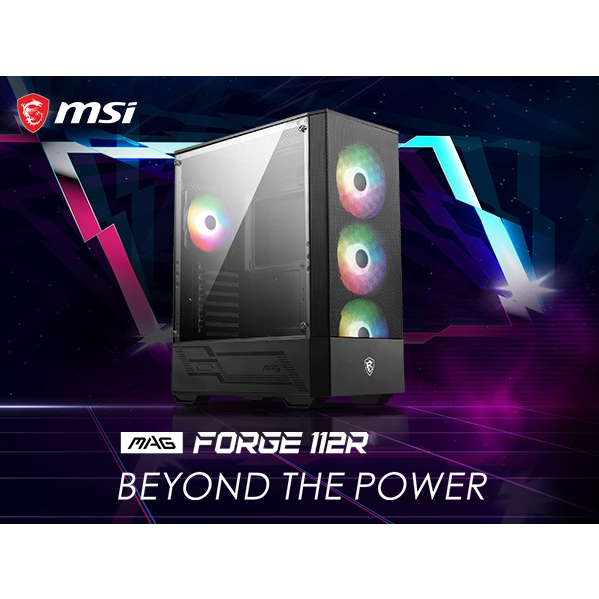 เคสคอมพิวเตอร์ MSI Computer Case MAG Forge 112R สินค้ารับประกัน 2 ปี ...