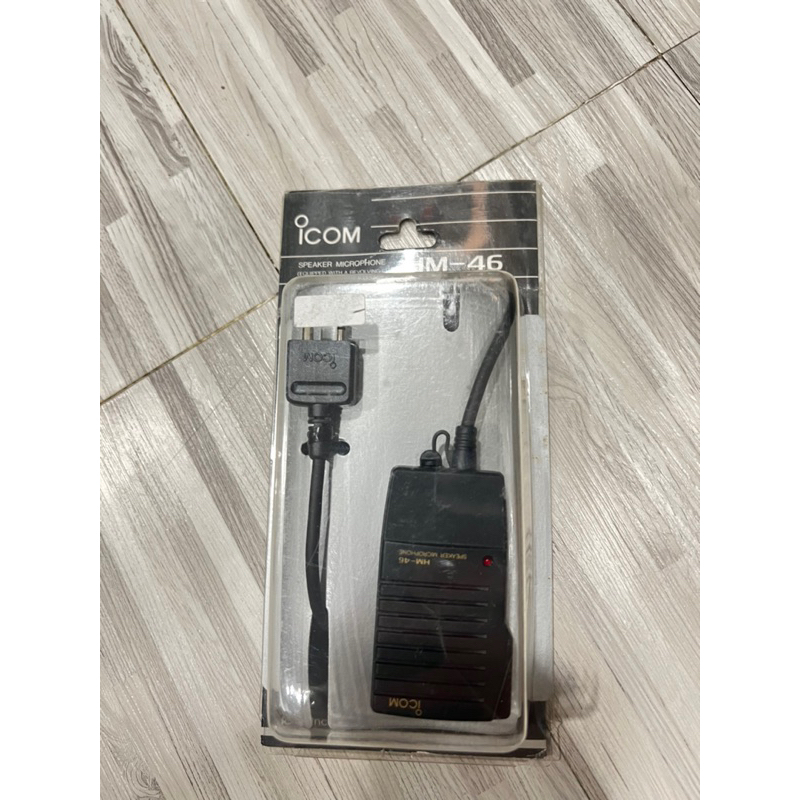icom HM-46 speaker microphone made in japan | Shopee Thailand