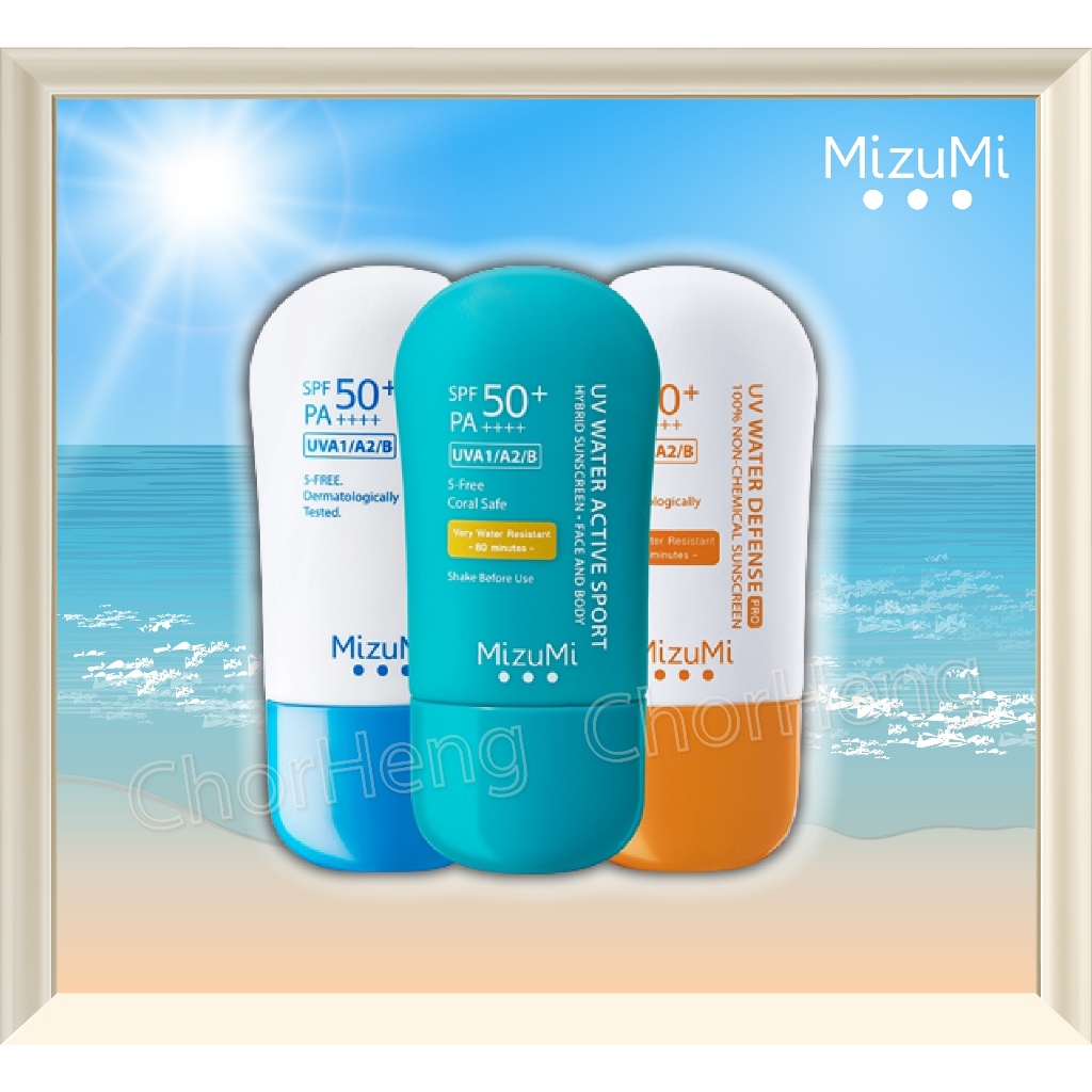 MizuMi UV Water SPF 50+ PA++++ 40g. [Serum , Defense , Active Sport] , เซรั่ม กันแดด มิซึมิ สกิน ...