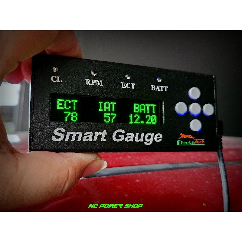 Smart Gauge รุ่นจอ OLED สีเขียวมรกต | Shopee Thailand