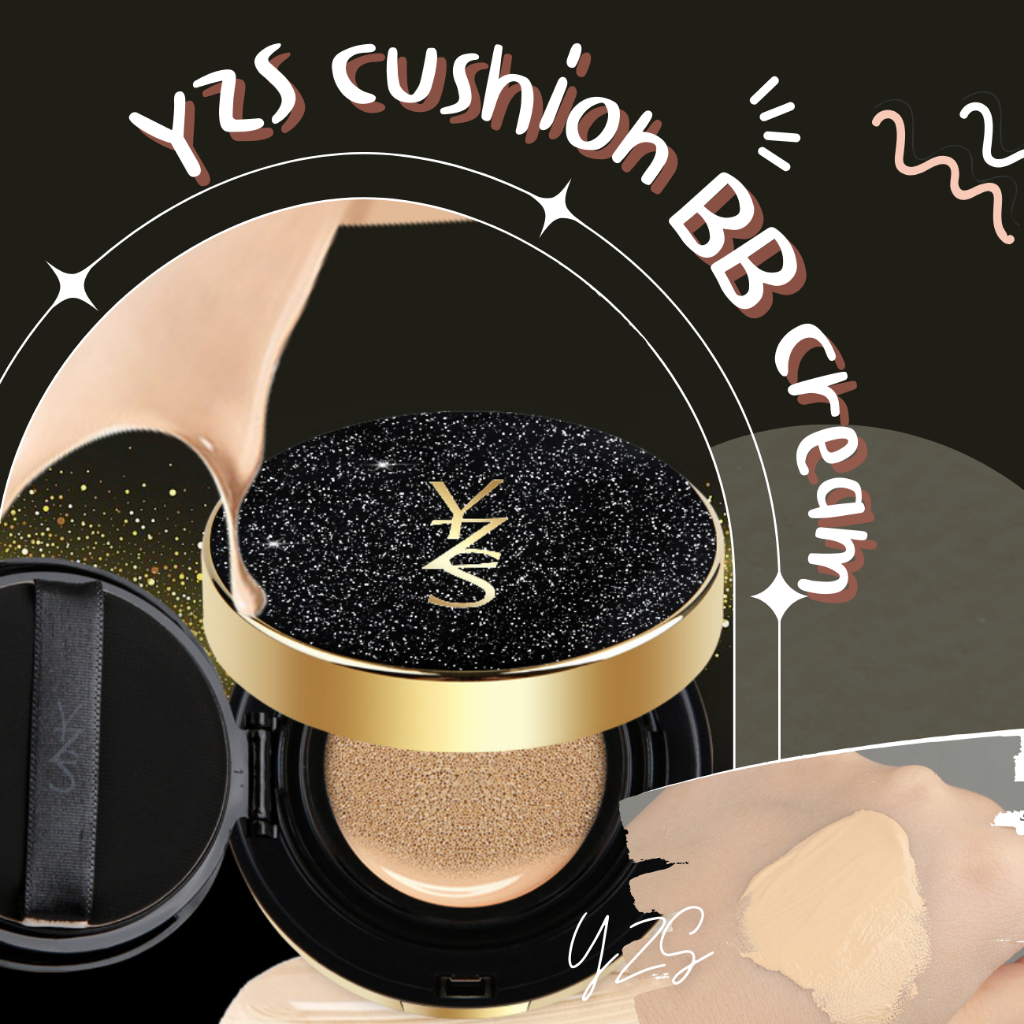 YZS Cushion BB Cream ครีมของเหลวคอนซีลเลอร์ Foundation ครีมแยก Brightening ผิวธรรมชาติติดทนนาน ...