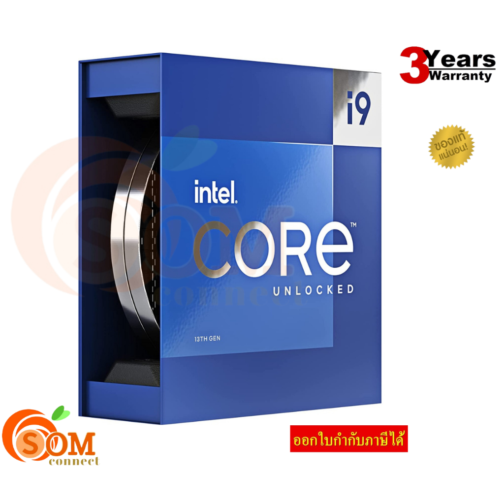 CPU (ซีพียู) INTEL CORE I9-13900K 3.0 GHz (SOCKET LGA 1700) รับประกัน 3 ...
