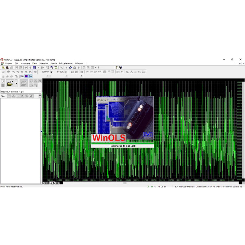 WinOLS 2.24 โปรแกรมเขียนไฟล์ แก้ไขไฟล์รถยนต์ รีแมพ Remap พร้อมติดตั้งให้ | Shopee Thailand