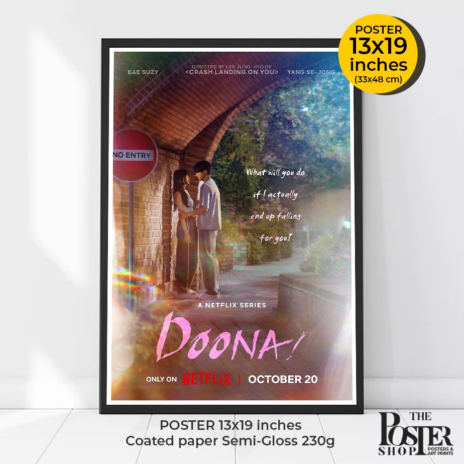 Doona! Poster แสดงโดย Bae Suzy and Yang Se-jong ภาพขนาด 13x19 นิ้ว | Shopee Thailand