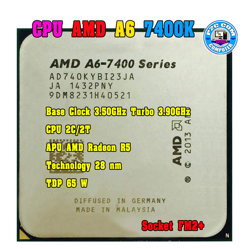 CPU AMD A6 7400K Socket FM2+ | Shopee Thailand