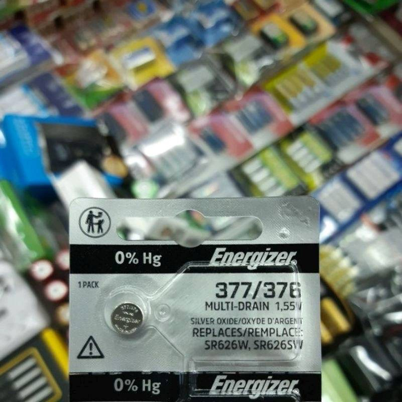 ถ่านกระดุม Energizer 377, 377/376, SR626SW 1.55V 1ก้อน ของใหม่ ของแท้ ...