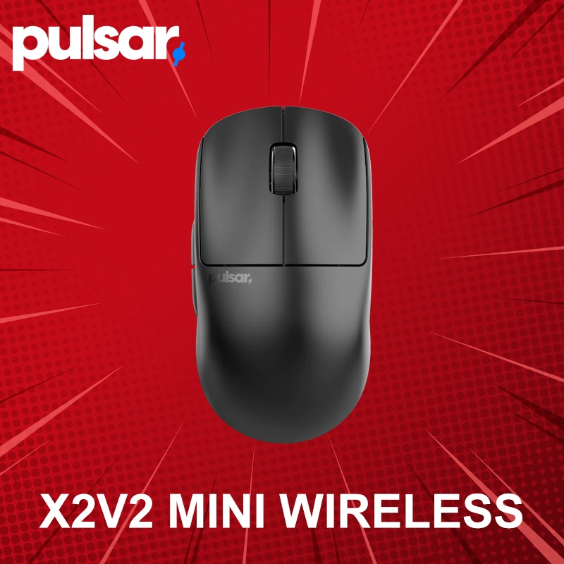 เมาส์เกมมิ่งไร้สาย Pulsar รุ่น X2V2 Mini Wireless ประกันศูนย์ 2 ปี ...