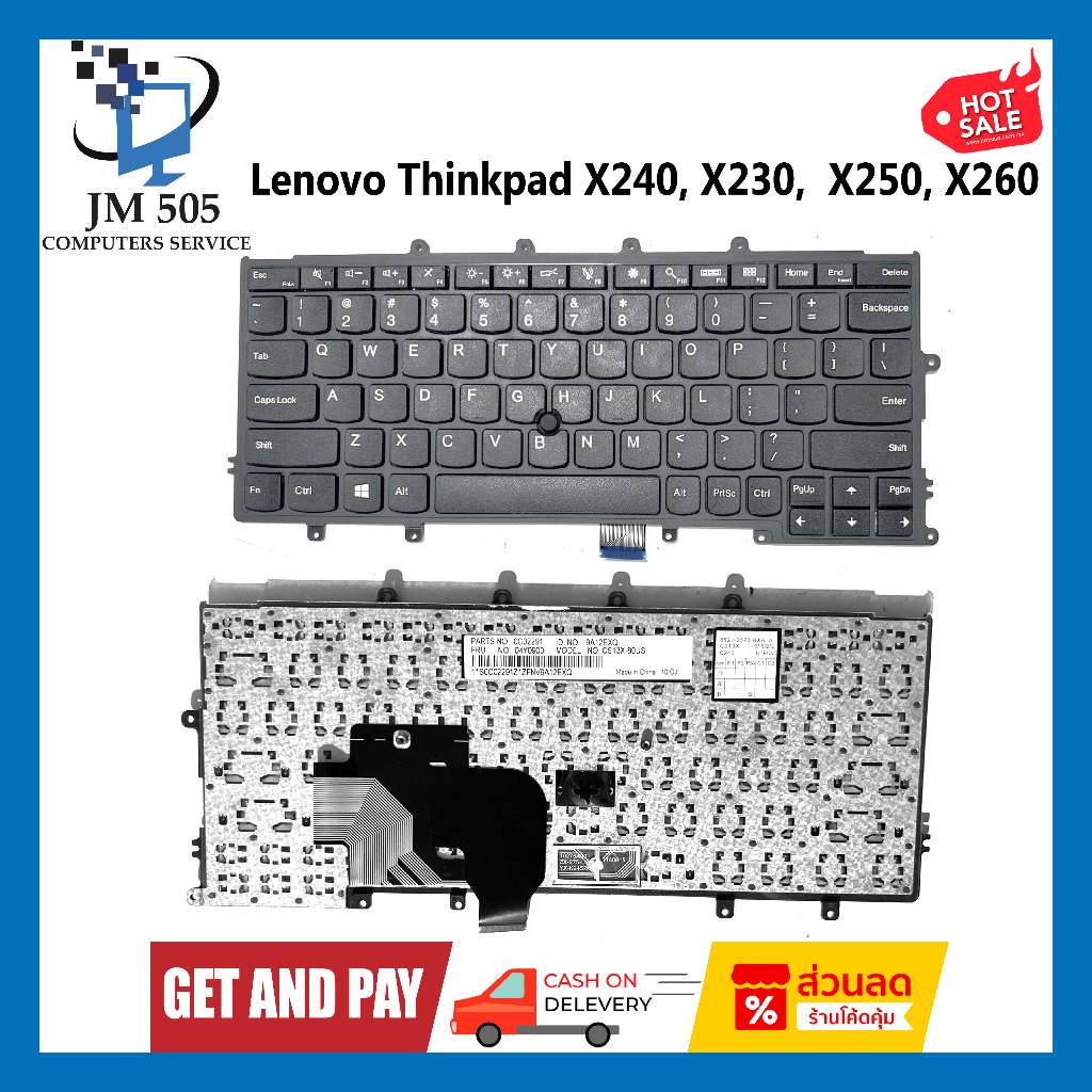 Lenovo ThinkPad X240 X240S X230 X230S X250 X250S X260 Laptop Keyboard ...