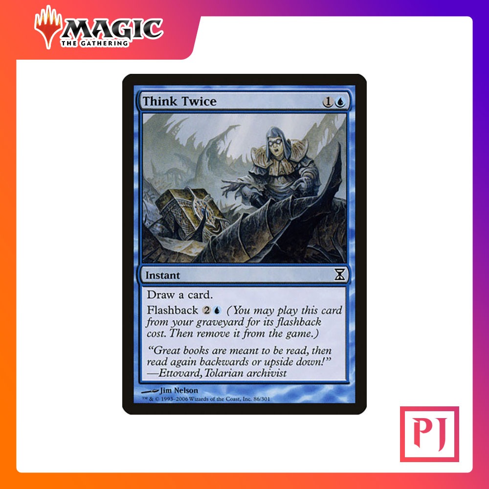 Think Twice Mtg : Think Twice formats and legalities – VZRHJA