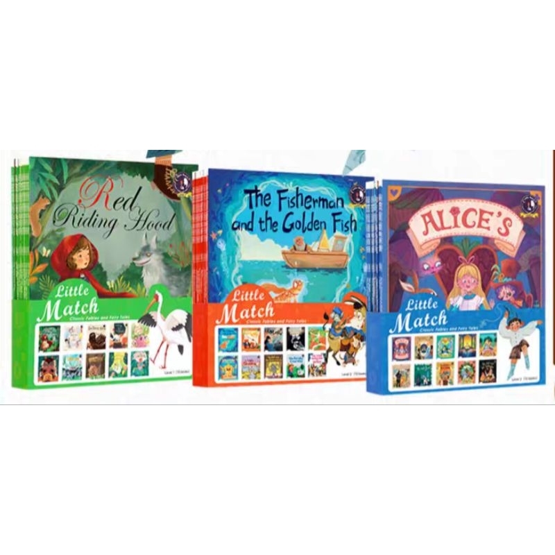 ชุดหนังสือนิทาน Little Match : Classic Fable and Fairy Tales Level 1,2 ...
