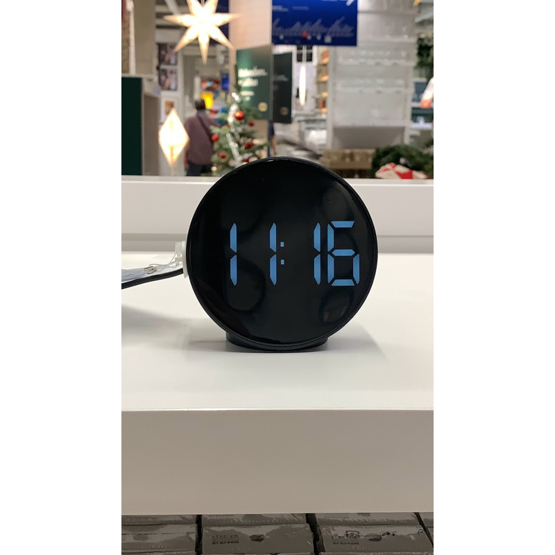 IKEA แท้ PLUGGET พลุกเกียต นาฬิกาปลุก 11 ซม. | Shopee Thailand