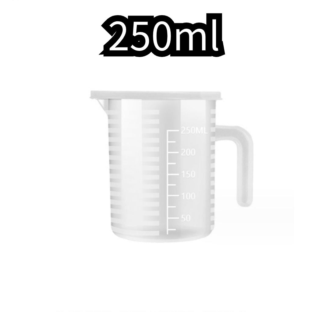 ถ้วยตวง เหยือกตวงพลาสติก ถ้วยตวงพลาสติกใส free gift พร้อมฝาปิด ขนาด 1000ml/2000ml/3500ml/5000 ml ...