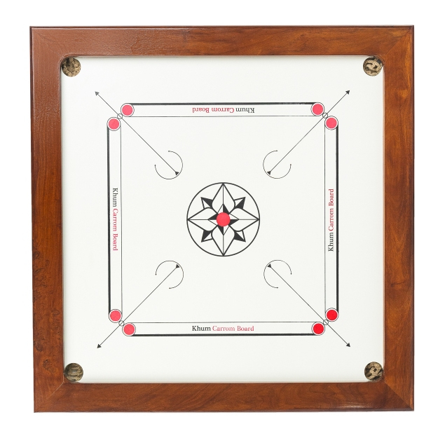 Carrom Board แคร์ร่อม บอร์ด สีขาว | Shopee Thailand