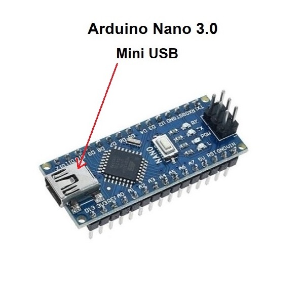 Arduino Nano 3.0 และ Nano ฺBase พร้อมสาย Mini USB ยาว 100 cm | Shopee Thailand
