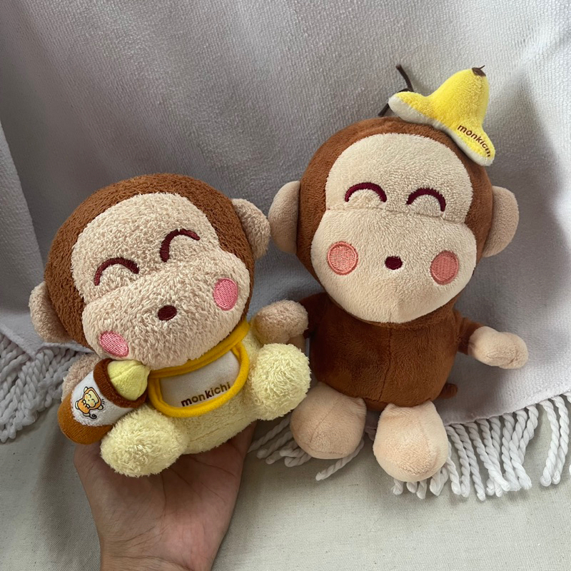 ตุ๊กตาลิง Monkichi งานปีเก่าน่ารักมากกก🍌Sanrio มือสอง | Shopee Thailand