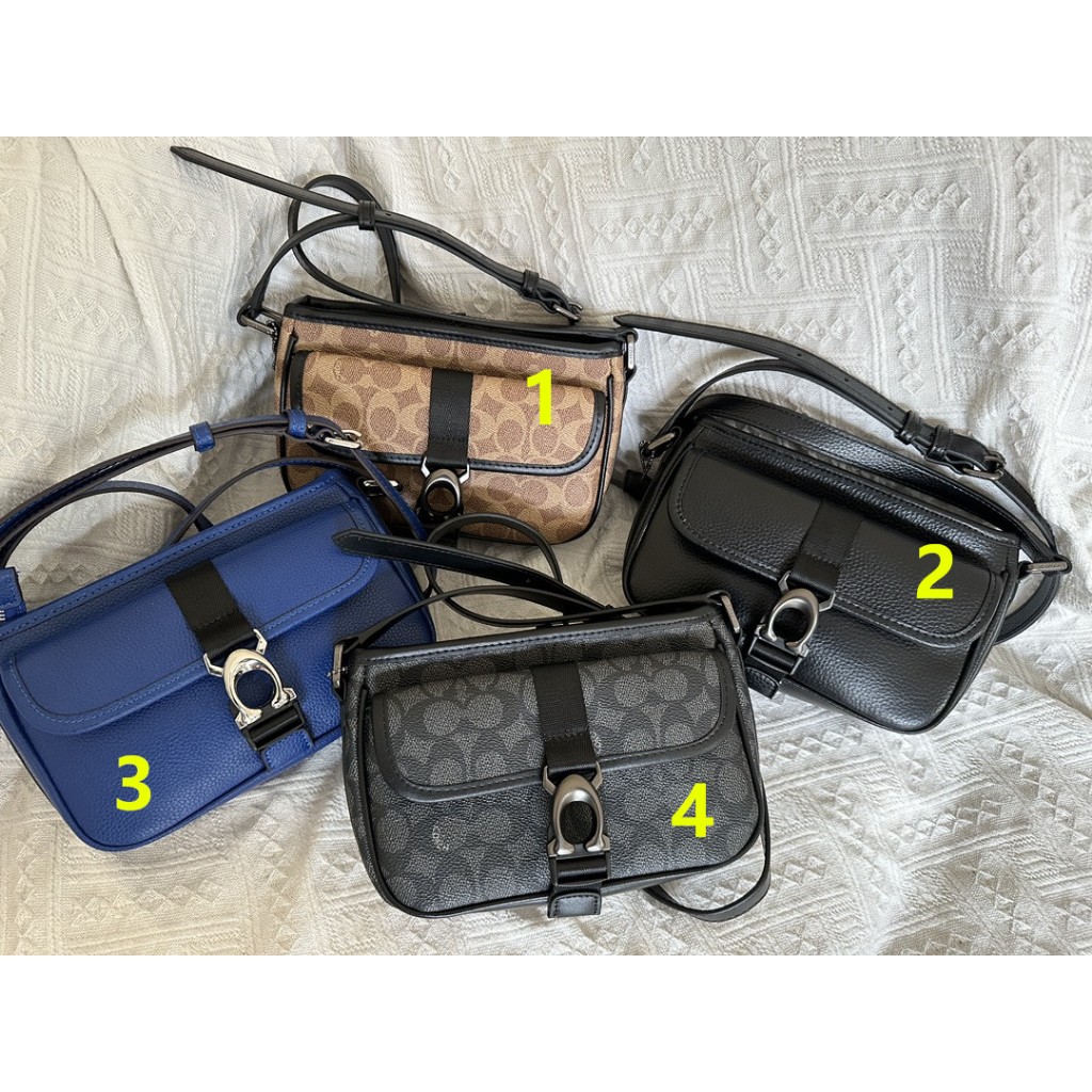 COACH Coach CM337 CM335 Men's BECK Slim Crossbody Bag | Shopee Thailand