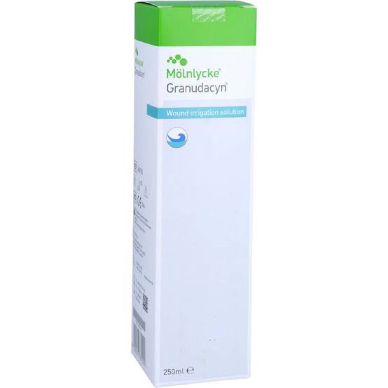 Granudacyn Solution 250 ,500,1,000 ml. ล้างแผล ทำความสะอาดแผล | Shopee ...