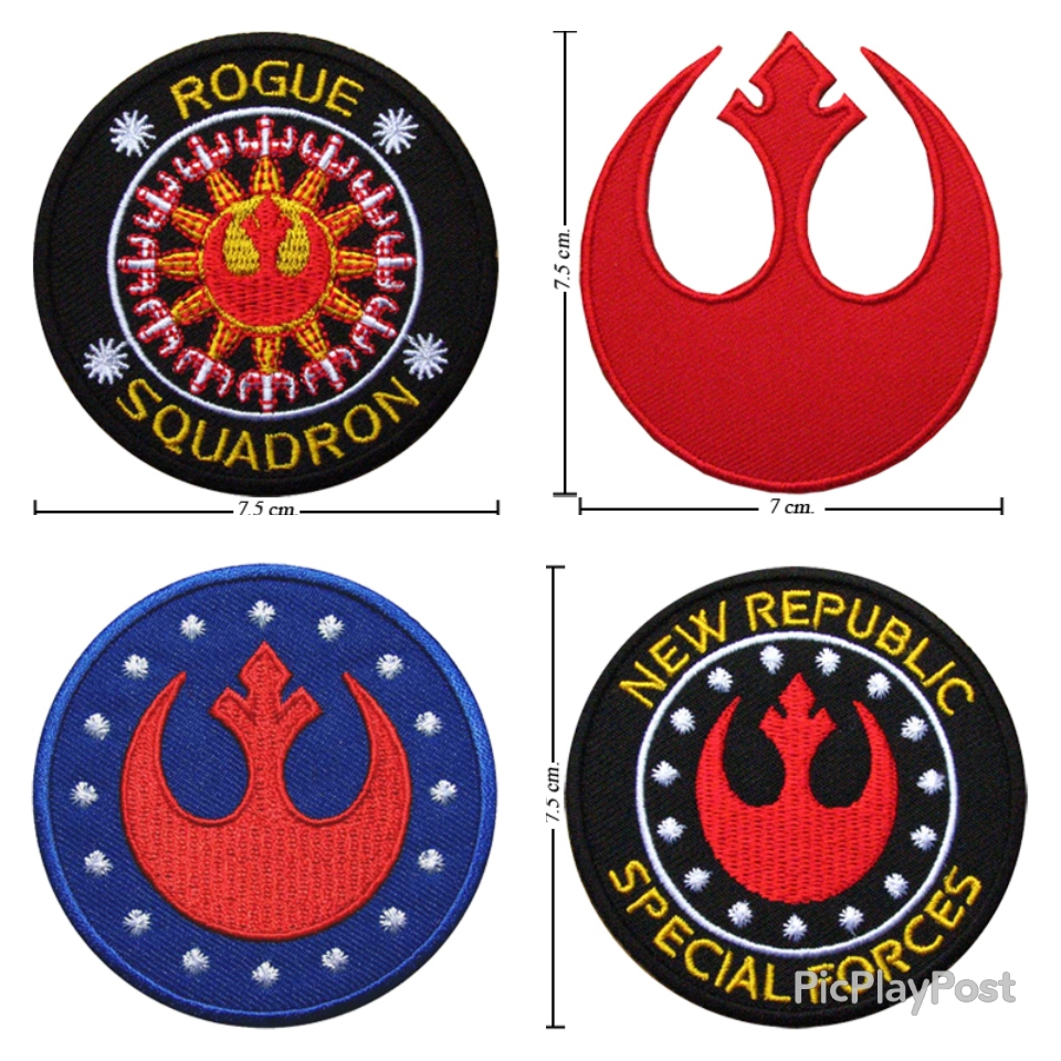 อาร์มปัก Star Wars ตัวรีด Star Wars Patches ตัวรีดติดเสื้อ สตาร์ วอร์ส ...