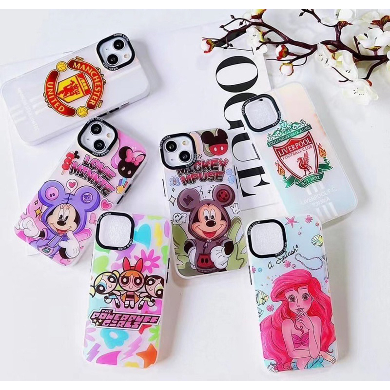 พร้อมส่งจากไทย Case Disney Princess Ariel เคสโทรศัพท์มือถือ PCแข็ง ขอบ ...