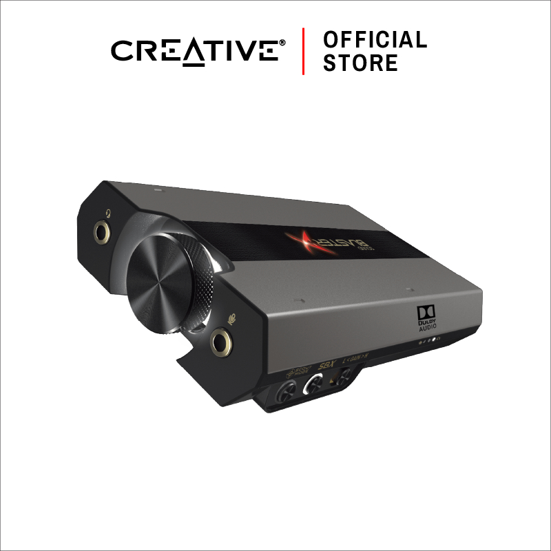 CREATIVE SOUND CARD Sound Blaster G6 External USB Sound Card ...