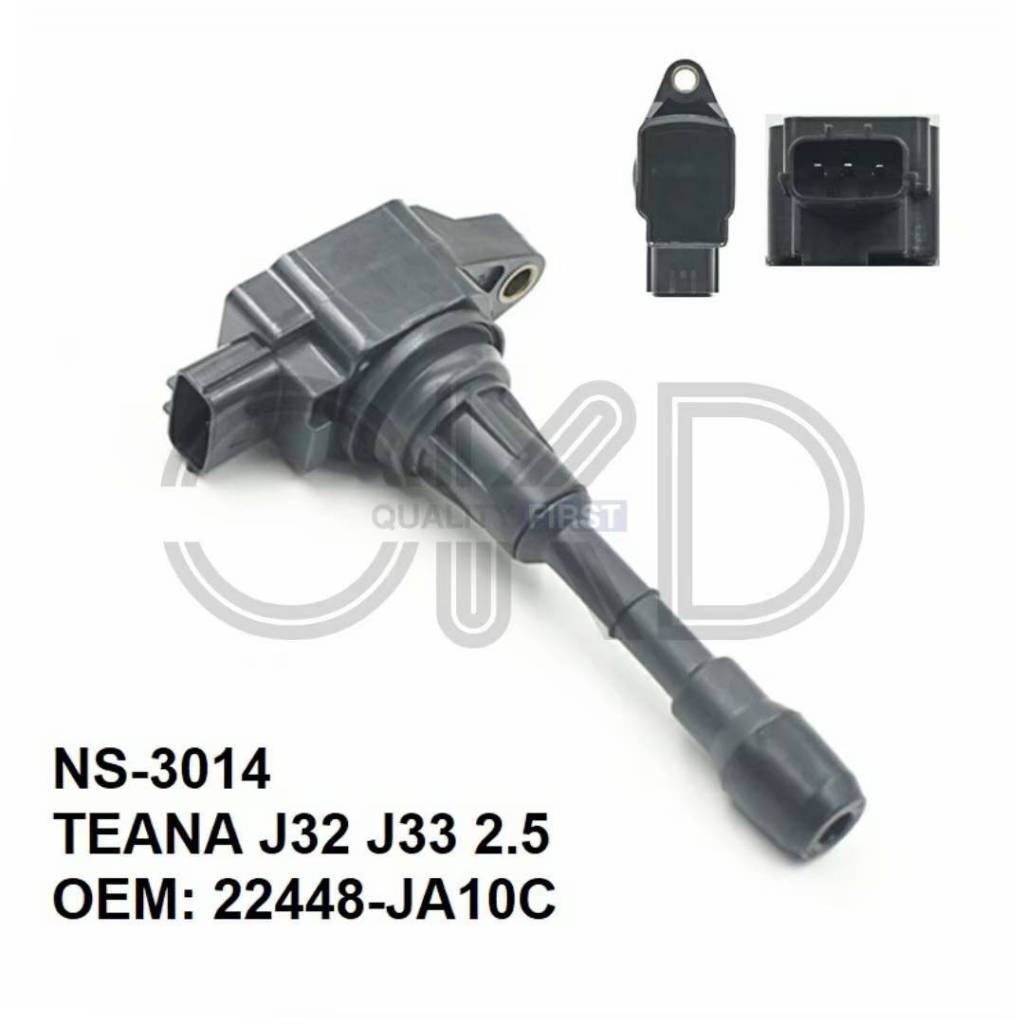 [NS-3014] OKD คอยด์จุดระเบิด NISSAN TEANA J32 J33 2.5 Made in Japan | Shopee Thailand