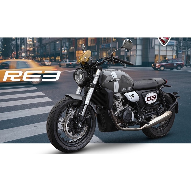 CYCLONE RE3 ขนาดเครื่องยนต์ 400CC. | KPNBIKE | Shopee Thailand