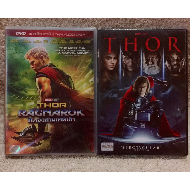 DVD Double Pack Action . THOR Part 1 VS Thor Ragnarok. | Shopee Thailand