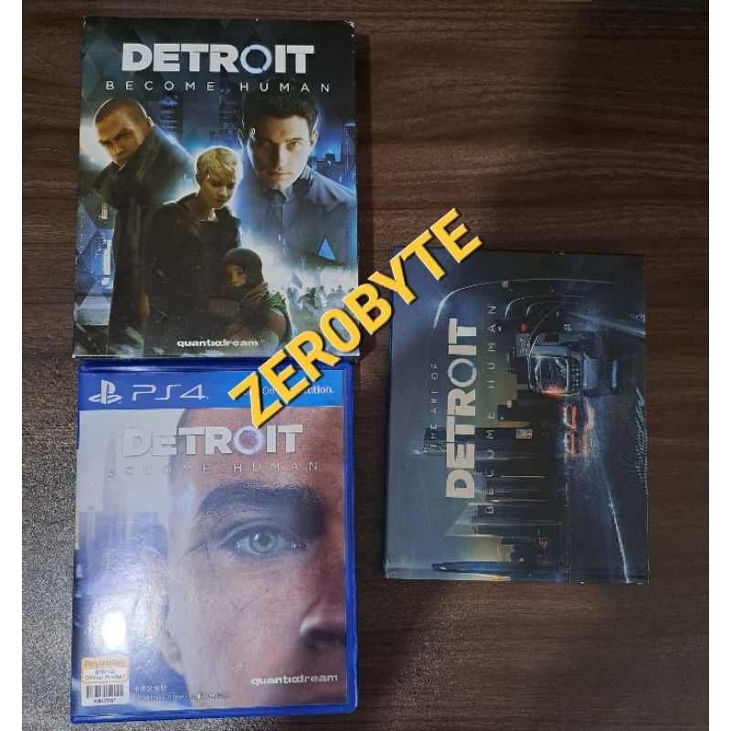 [มือสอง] แผ่น PS4_Detroit become human : Collector's edition | Shopee ...