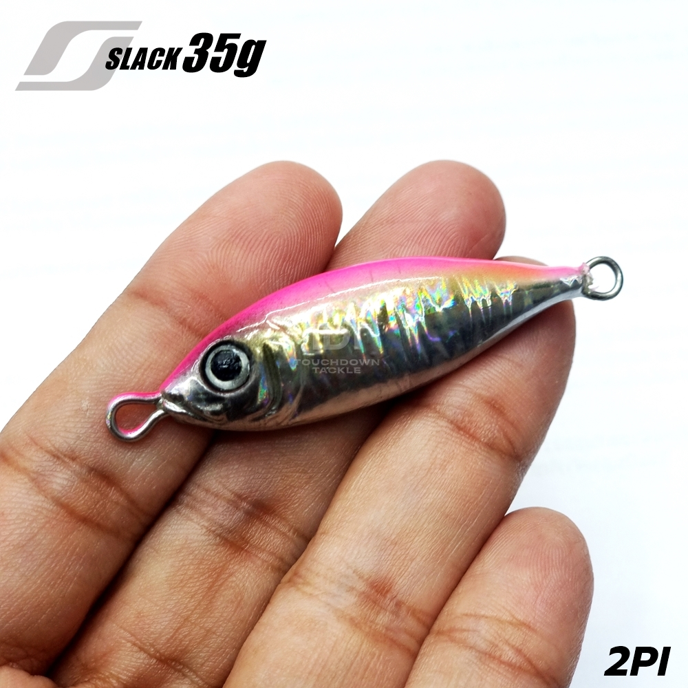 SHINE30 ( JIG ) SLACK 35g สีจี๊ด เดาะสนุก เหยื่อไทยราคาดีใช้งานแจ่ม ...