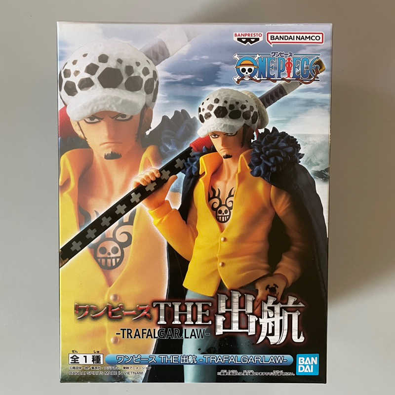 Bandai Banpresto One Piece The Departure - Law ฟิกเกอร์ โมเดล วันพีซ ทราฟาลก้า ลอว์ | Shopee ...