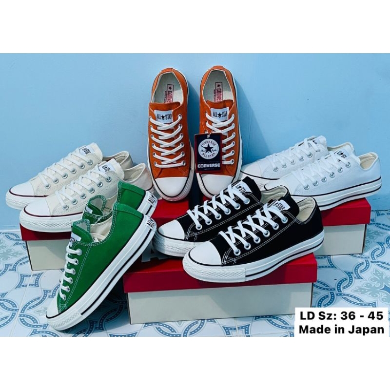 "ขอบผ้า" Converse All Star Made in Japan | Shopee Thailand