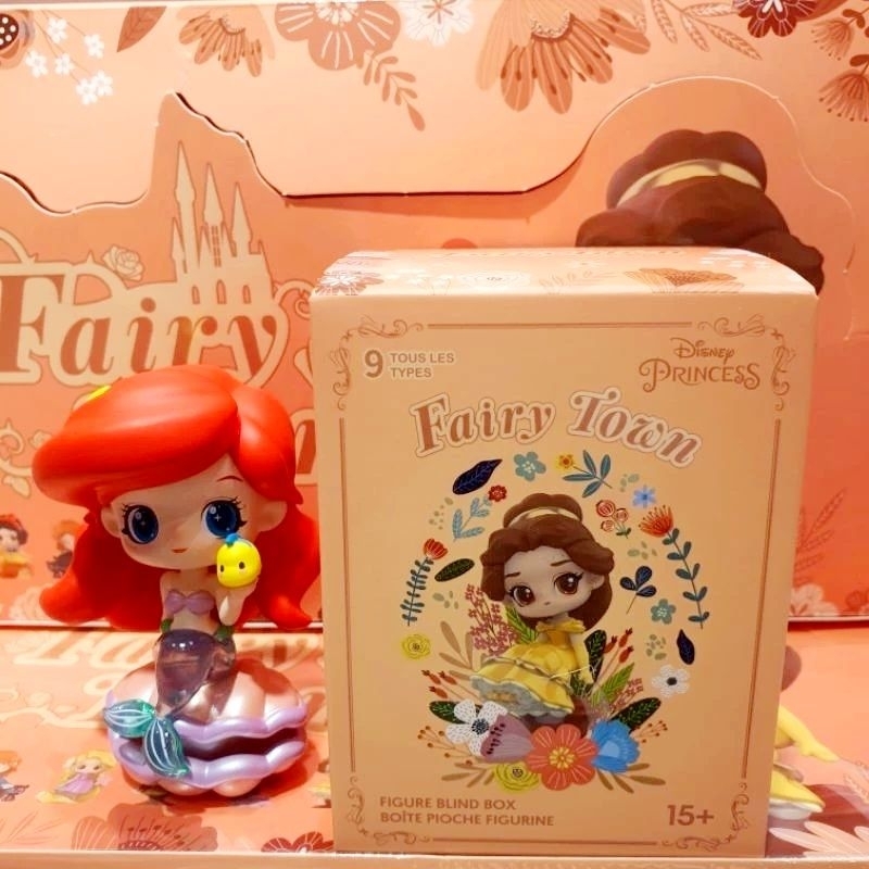 [แบบเลือกตัวได้] Miniso กล่องสุ่มเจ้าหญิง Disney Princess Fairy Tale Town ของจริงน้องสวยมาก ...