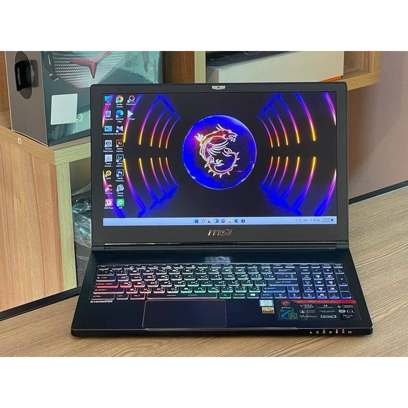 MSI GS63 7RE-032XTH Stealth Pro i7-7700HQ SSD256+HD1TB RAM16GB GTX ...