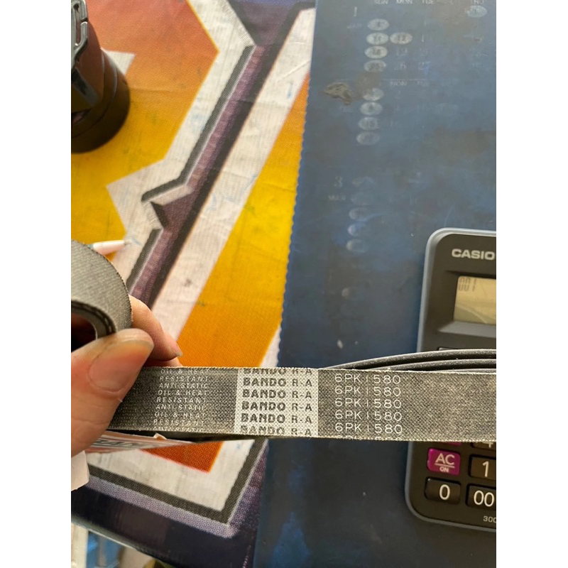 สายพาน BANDO 6PK1580 | Shopee Thailand