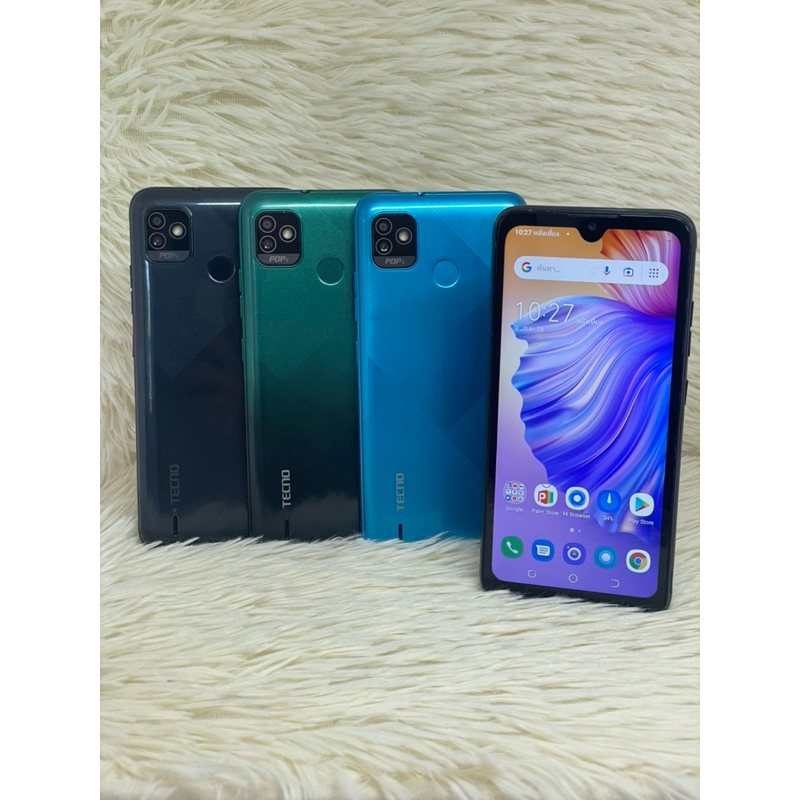 เทคโน pop5 หน้าจอกว้าง6.52 นิ้ว พร้อมใช้งานแถมฟรีชุดชาร์จ | Shopee Thailand