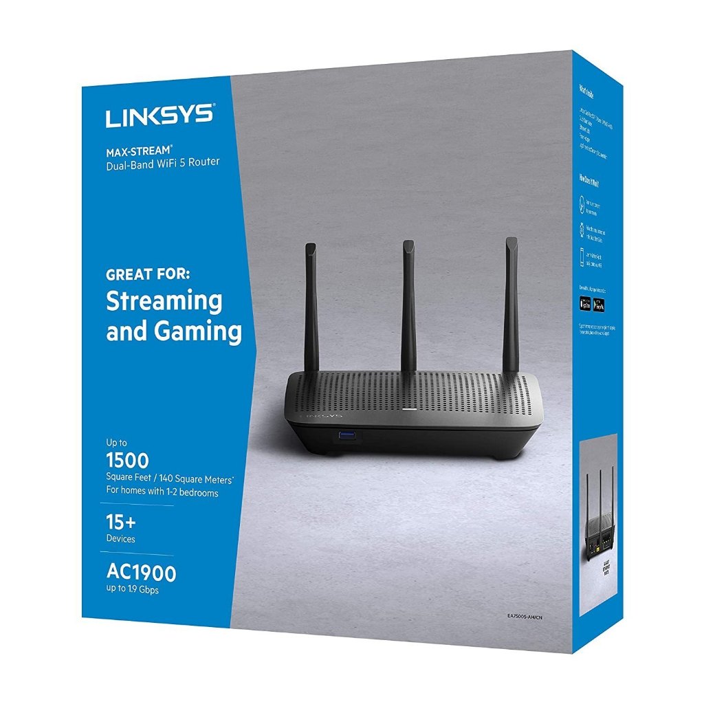 LINKSYS รุ่น EA8100 MAX-STREAM AC2600 DUAL-BAND EASY MESH WIFI 5 MU ...