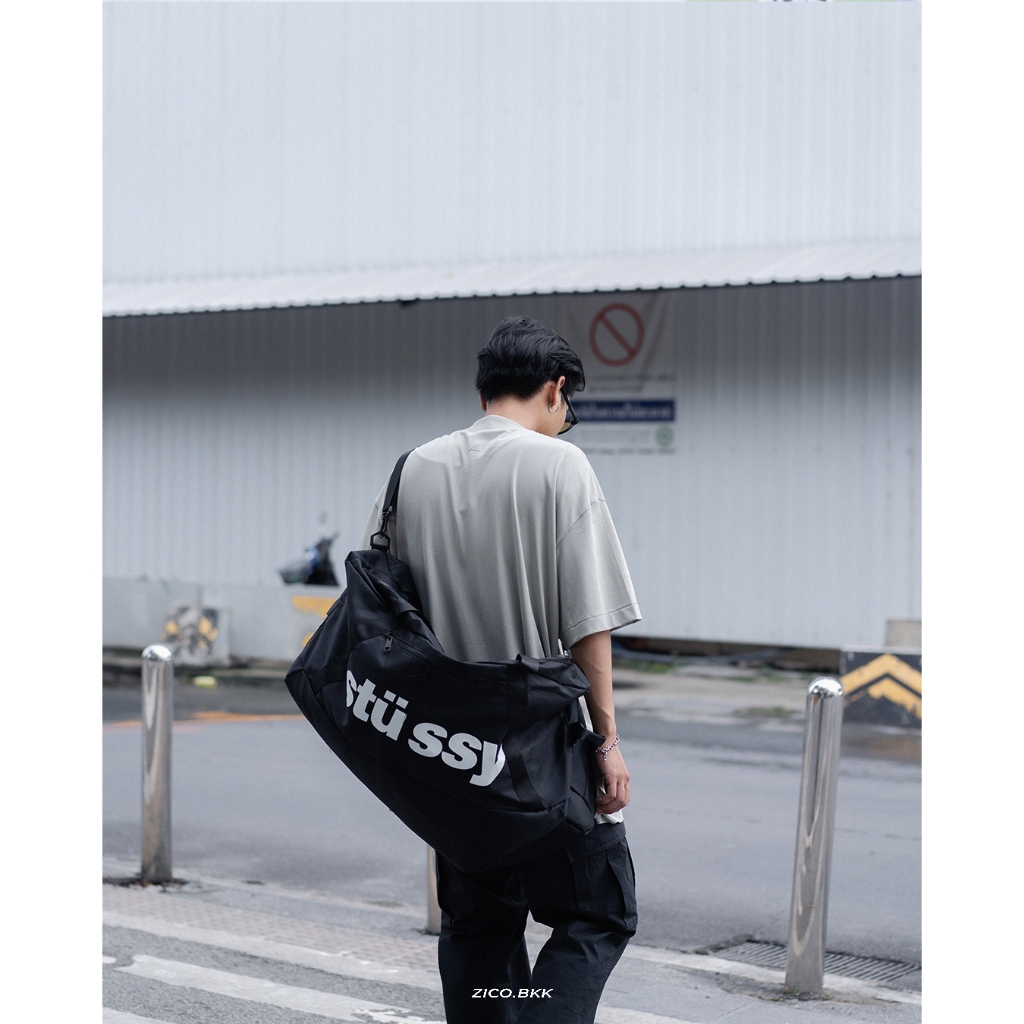 Sty Italic Duffle Bag Black (AU) | Shopee Thailand