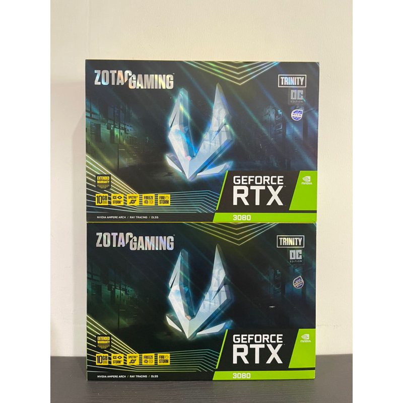 VGA (การ์ดแสดงผล) ZOTAC GAMING GEFORCE RTX 3080 TRINITY OC LHR - 10GB GDDR6X [LHR] (มือสอง ...