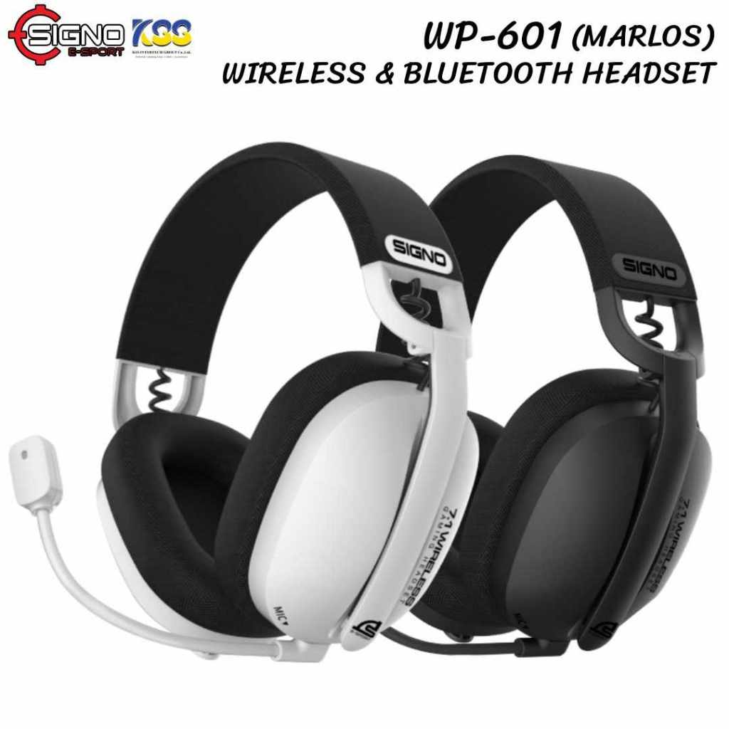 หูฟังไร้สาย SIGNO WP-601 (MARLOS) E-SPORT WIRELESS & BLUETOOTH GAMING ...