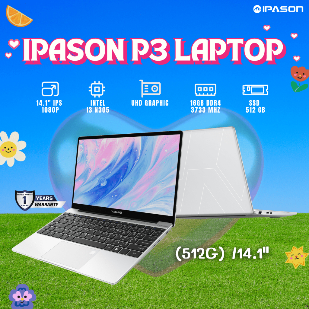 IPASON P3 N305 16G 512G Warranty 1 years | Shopee Thailand