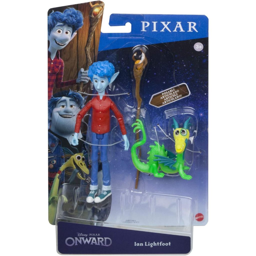 Mattel Pixar Mattel Pixar Onward Core Figure Ian Character Action ...