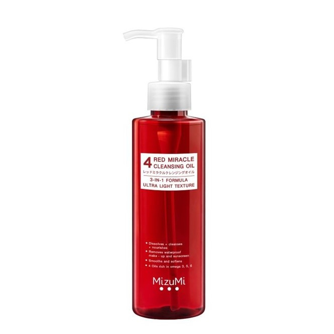 MizuMi 4 Red Miracle Cleansing Oil 150 ml | Shopee Thailand
