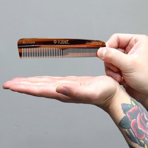 หวี KENT R7T: Handmade 130mm Pocket Comb Thick/Fine Hair หวีพก | Shopee Thailand