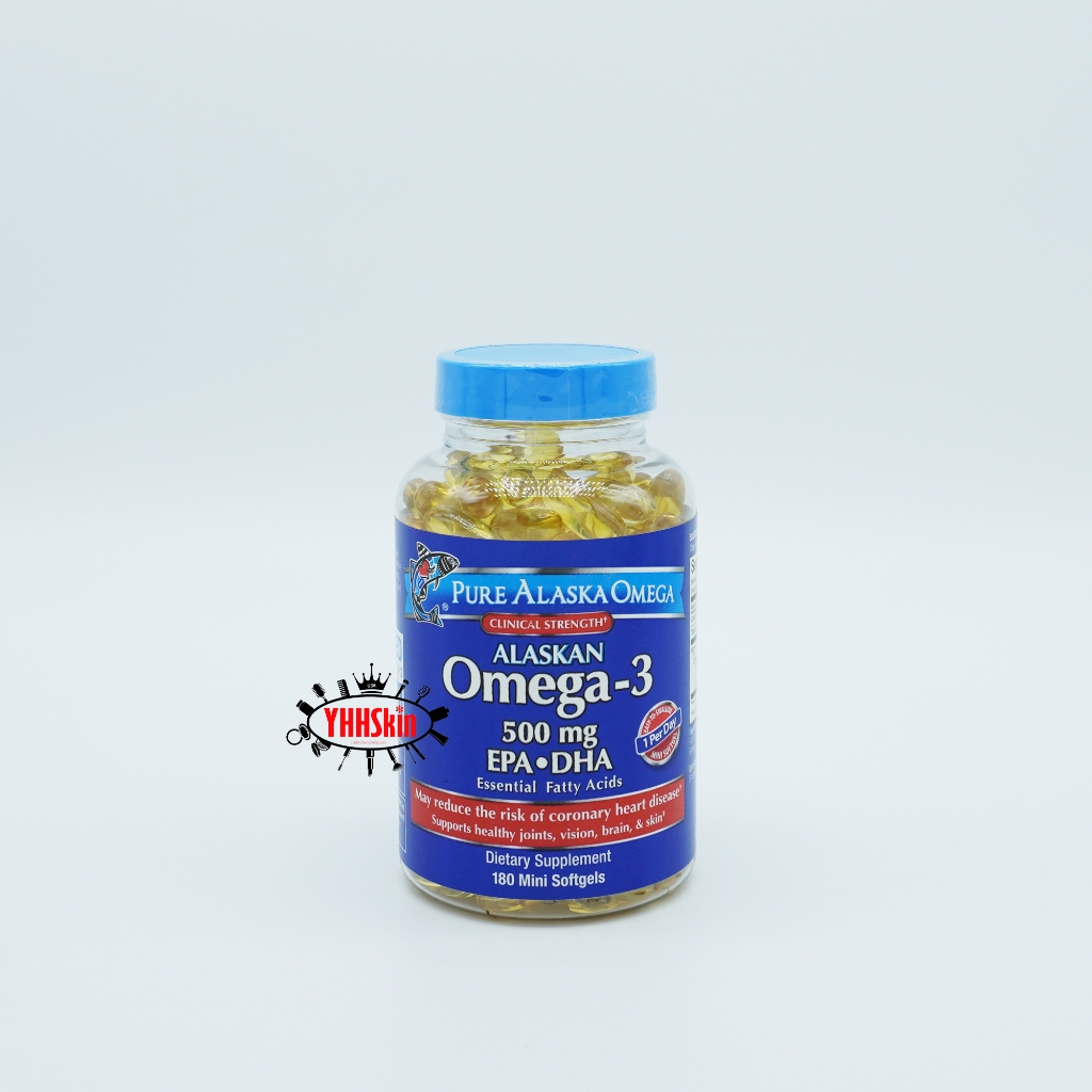 Pure Alaska Omega Alaskan Omega 3 500mg EPA+DHA วิตามินน้ำมันปลา สินค้า ...