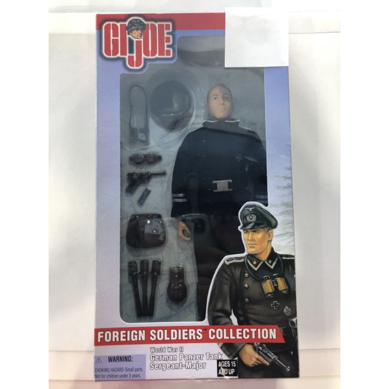 2000s GI JOE Foreign Soldiers Collection WWII GERMAN PANZER TANK ...