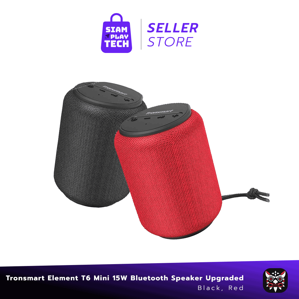 Tronsmart Element T6 mini 15W Bluetooth Speaker Upgraded ลำโพงบูลทูธ 5. ...