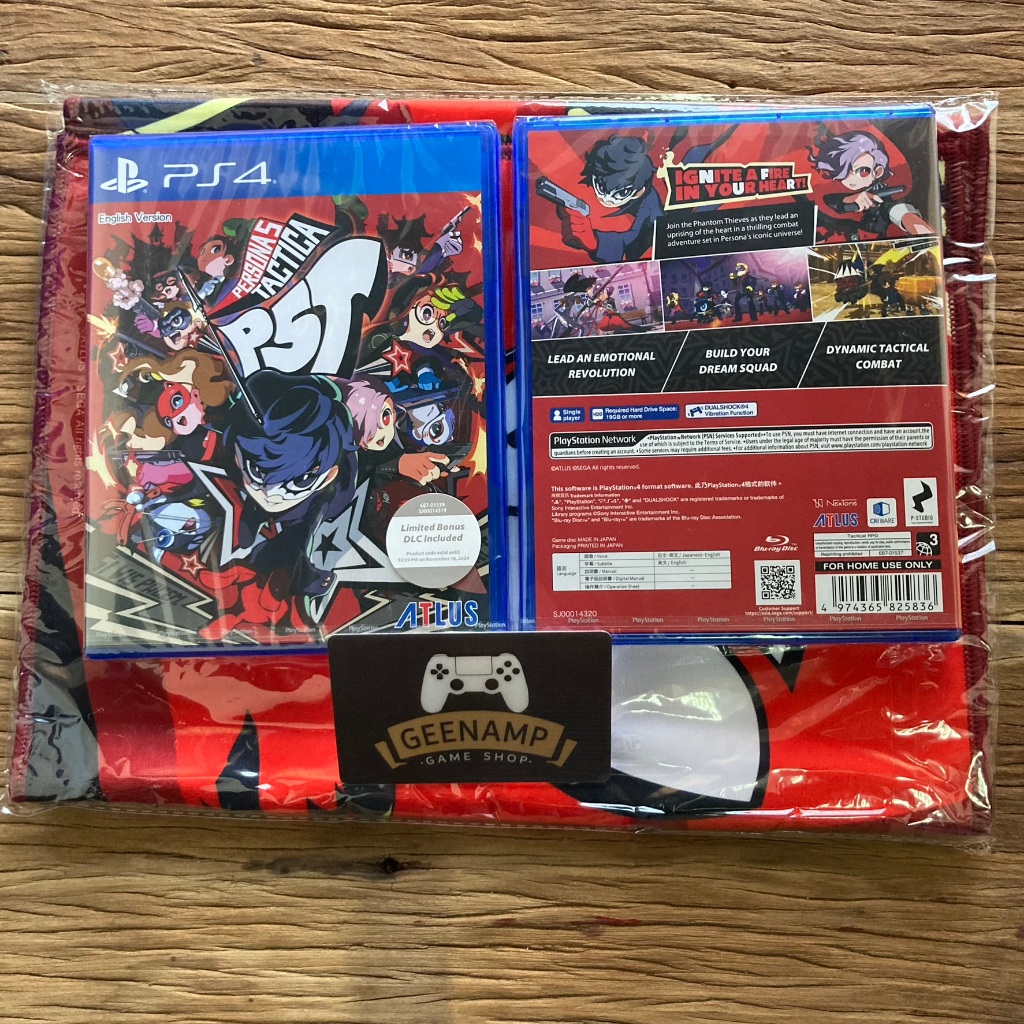 (โค๊ดShopee DDXFEBW4 ลด10%) PS4 PS5 [มือ1] Persona 5 Tactica (R3/ASIA)(EN) - P5T | Shopee Thailand