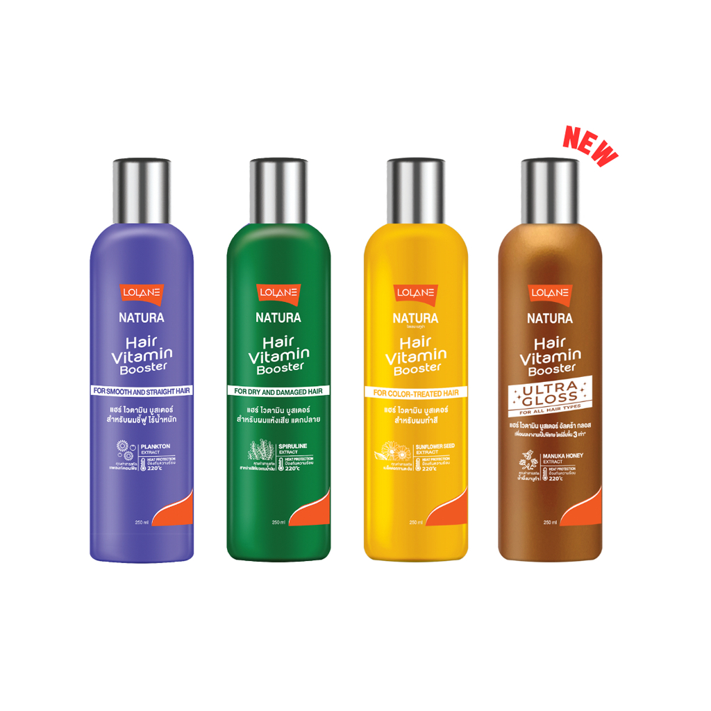 Lolane Nature Hair Vitamin Booster 250ml. โลแลน เนทูร่าแฮร์ ไวตามิน บูส ...